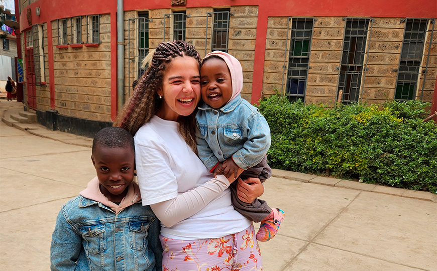 Lily Castillo regresó de Misiones con África en el corazón | UPRESS