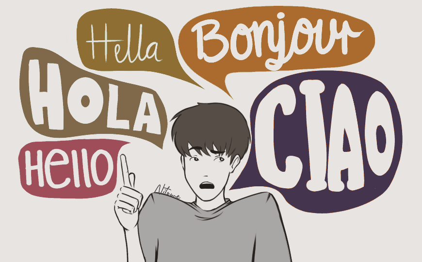 Hola, hello, bonjour, hallo, ciao | UPRESS