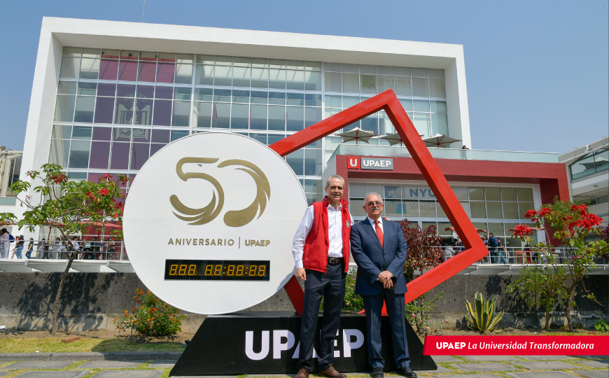 UPAEP devela logotipo del 50 aniversario | UPRESS